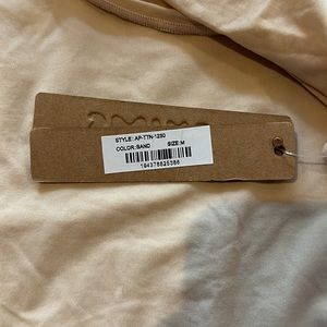 SKIMS | Tops | Skims Fits Everybody Turtleneck Top In Sand New | Poshmark